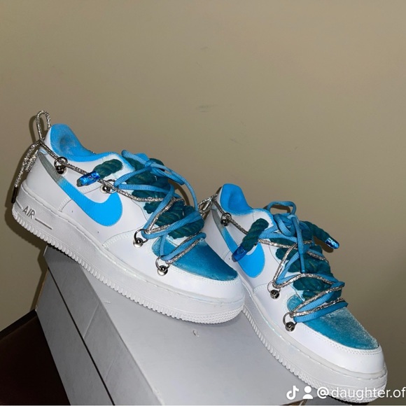 Nike | Shoes | Custom Velvet Rope Air Force S | Poshmark